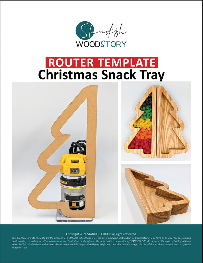 Christmas Tree Router Template – Standish WoodStory