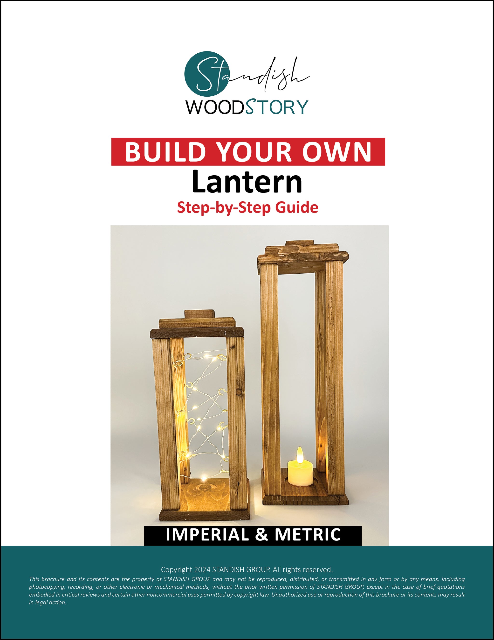 Rustic Wood Lantern Building Plan - DIY Woodworking – Standish WoodStory