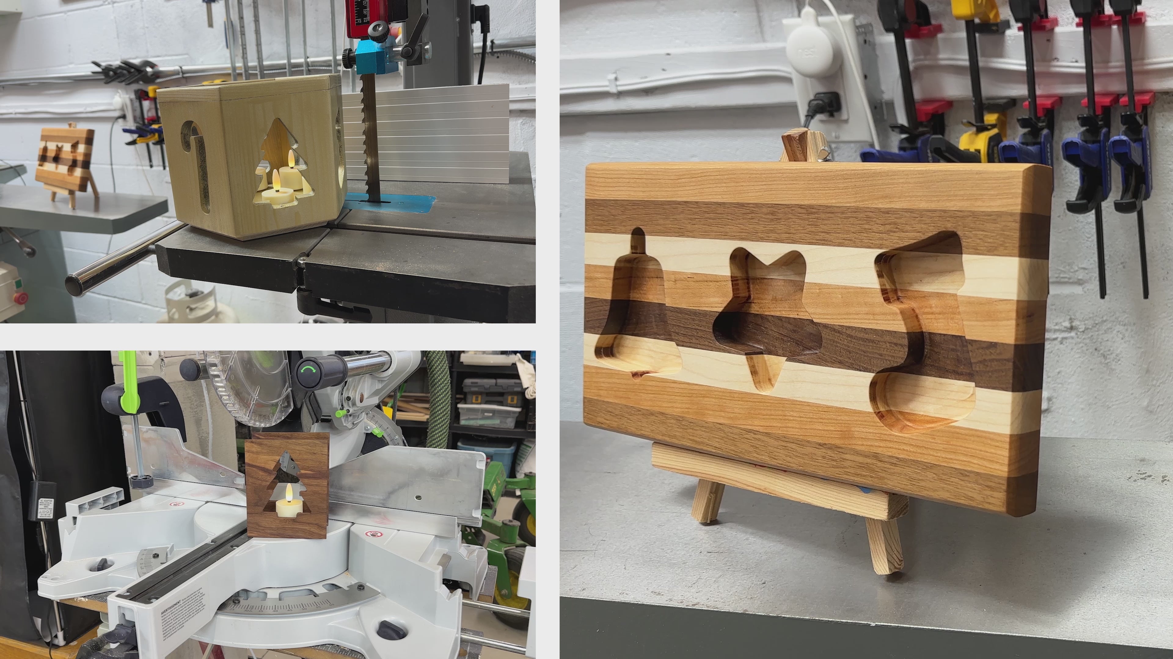 3-in-1 Christmas Crafts + Router Templates – Standish WoodStory
